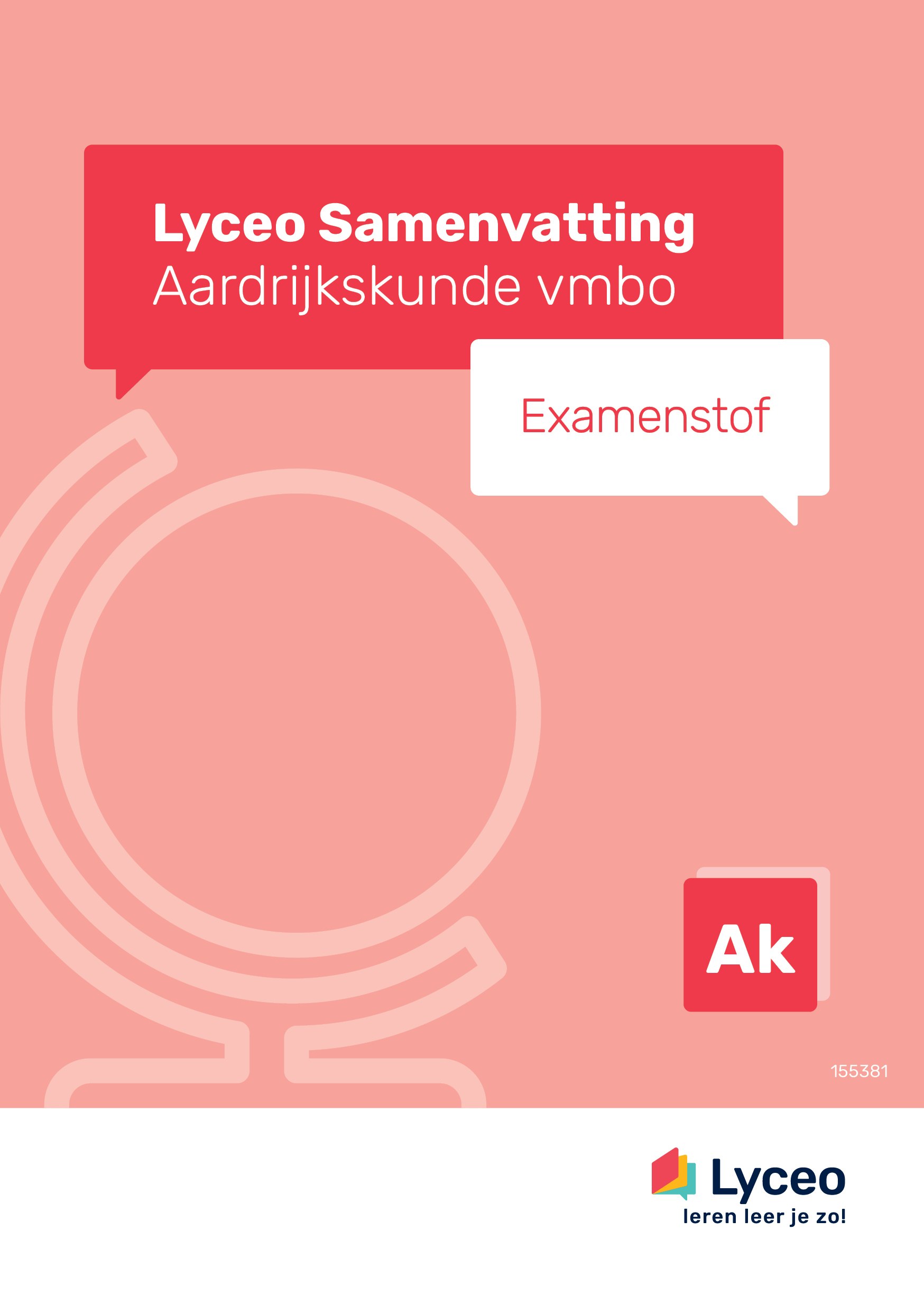 Lyceo Samenvatting - Aardrijkskunde vmbo - Bestel online bij Lyceo